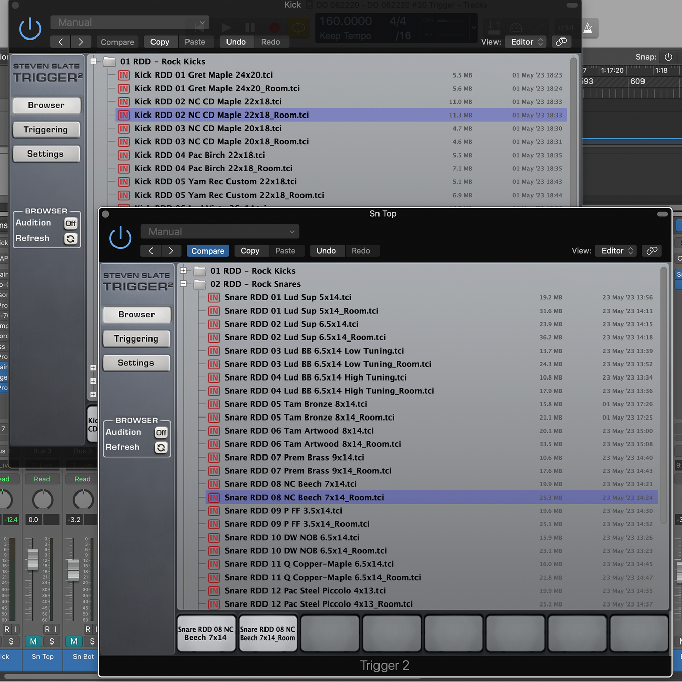 RDD - Rock Slate Trigger 2 TCI Pack – Robot Dog Drums